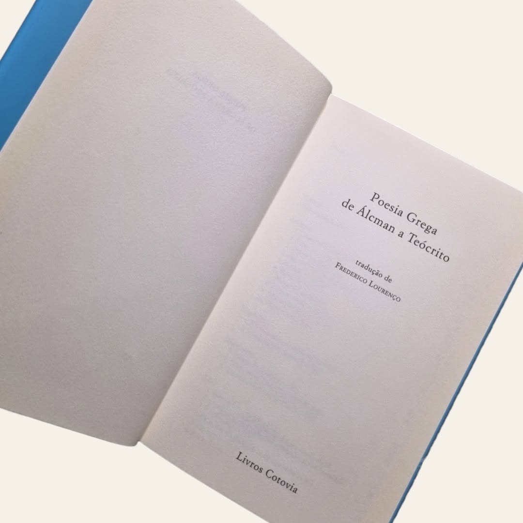 Poesia Grega de Álcman a Teócrito